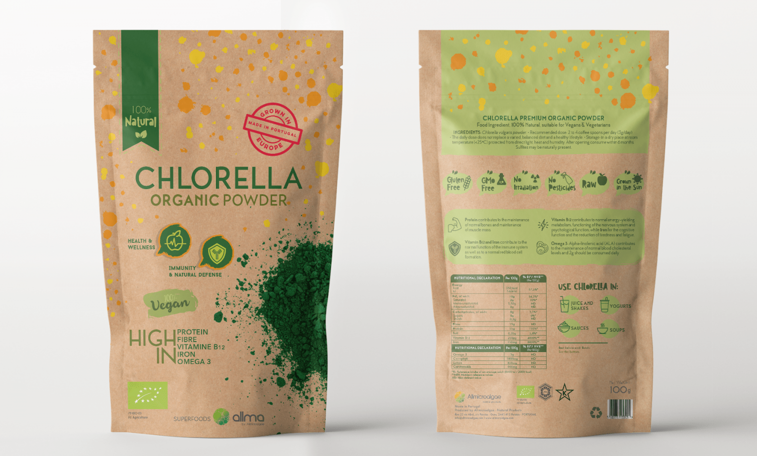 Microalgae Supplements and Food Products - Allmicroalgae